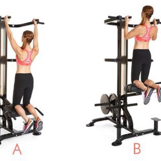 Assisted Pull Up by Lisa S. - Exercise How-to - Skimble