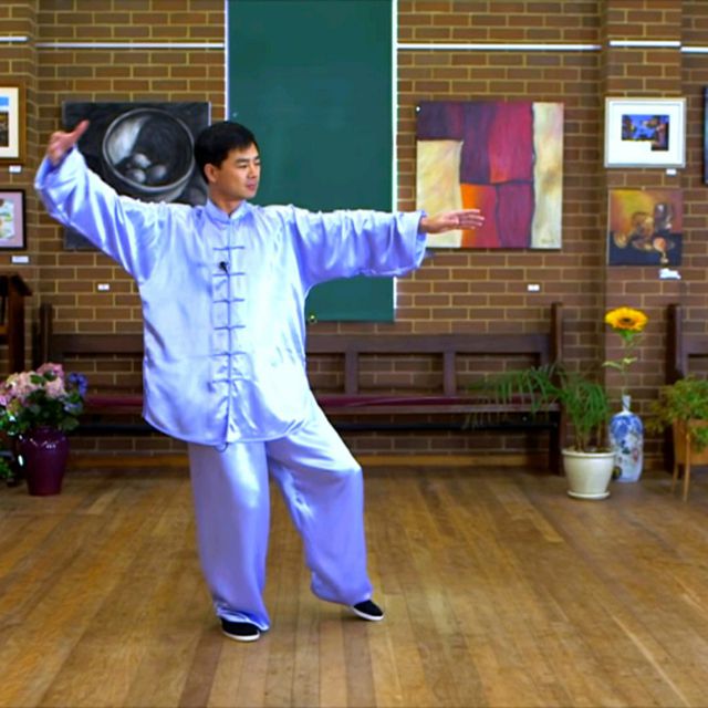 Step Back and Whirl Hands (Repulse the Monkey) - Form 6 - Exercise How ...