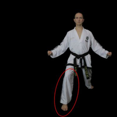 Taekwondo Kibon Hana (Basic Form 1) ⚪🥋🔥 - Member Workout by Bernadette ...