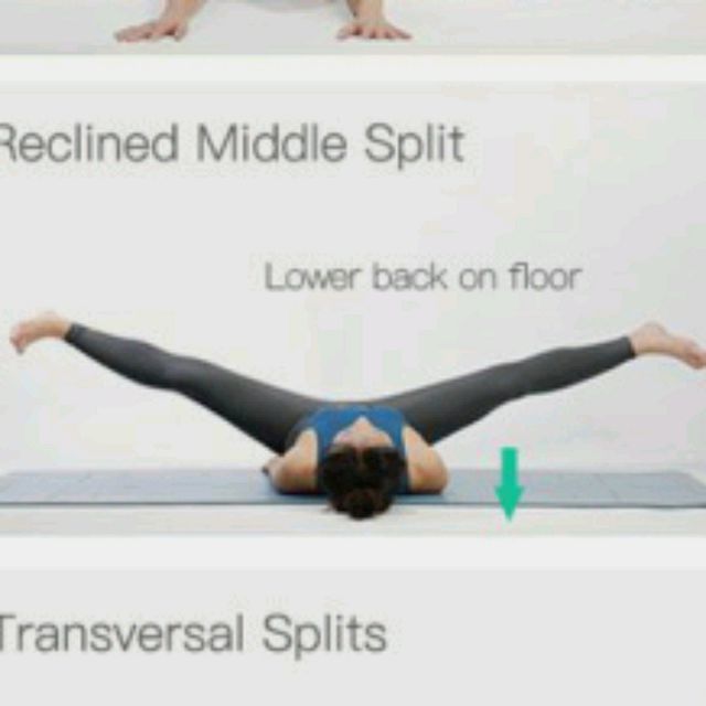 Reclining Split - Exercise How-to - Workout Trainer by Skimble