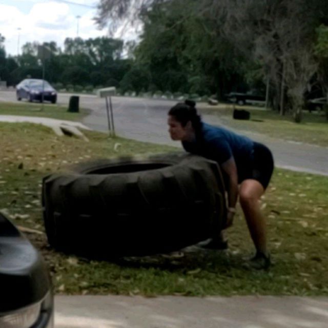 Tire Flips by Mariel R. - Exercise How-to - Skimble
