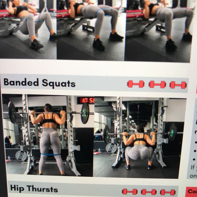 Banded Squat by Kelsey A. - Exercise How-to - Skimble