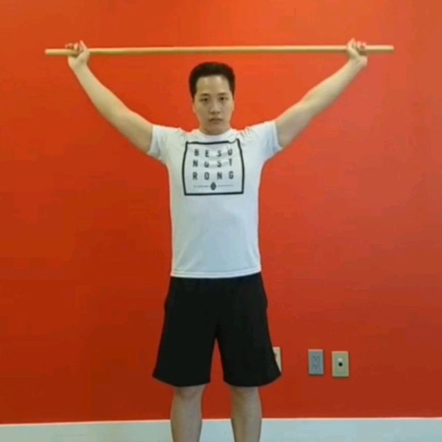 Dowel full archs - Exercise How-to - Workout Trainer by Skimble