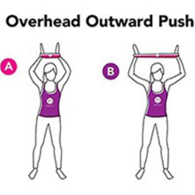Overhead Outward Push - Exercise How-to - Workout Trainer by Skimble