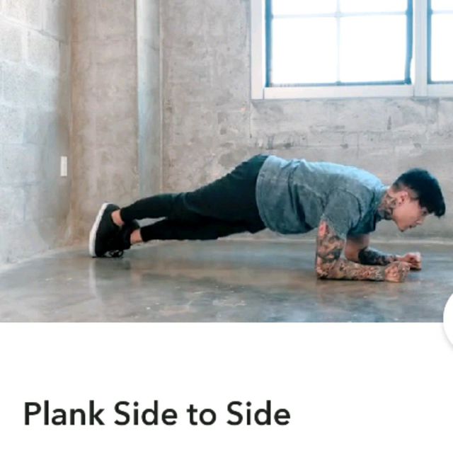 Plank Side To Side by Fernando Torres - Ejercicio Cómo hacerlo - Skimble