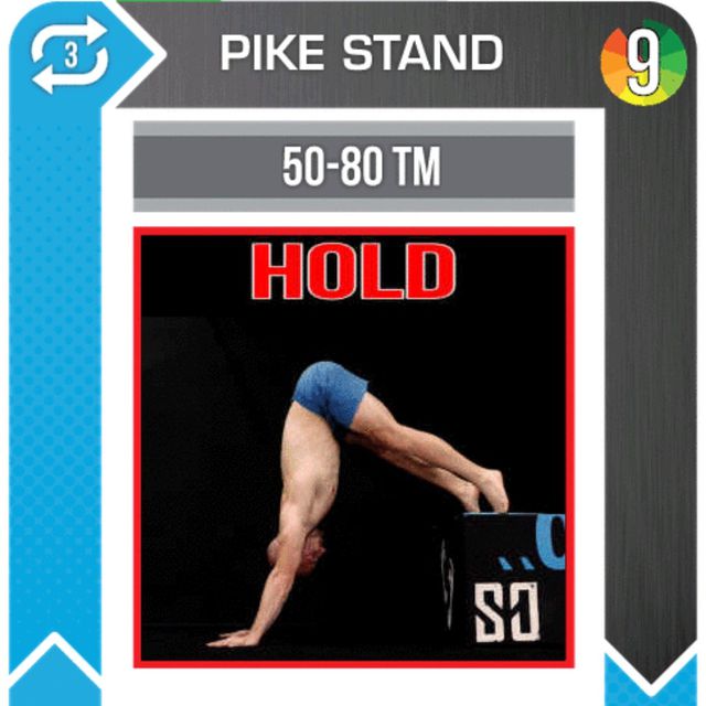 Pike Stand (Cali B) - Exercise How-to - Workout Trainer by Skimble
