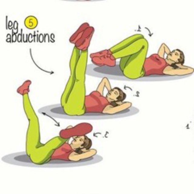 Leg Abductions - Exercise How-to - Workout Trainer by Skimble