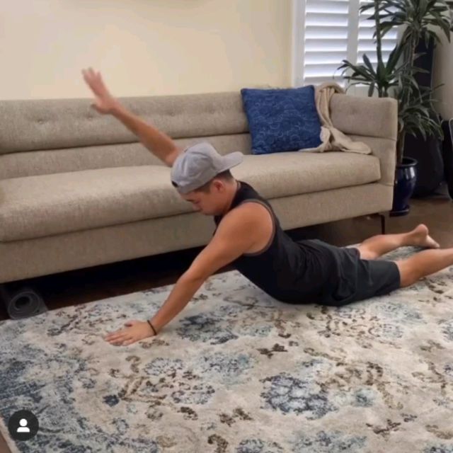 Arms Sliding And Rotating On The Floor by Alex 🌊. - Exercise How-to ...