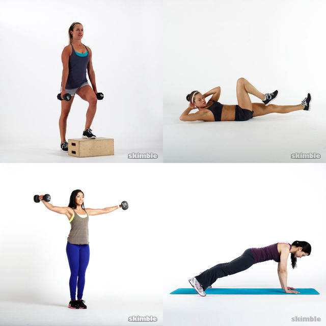 Tren superior - Workout Collection - Skimble Workout Trainer