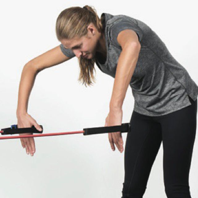Stretch Cord Double Arm Half-Pulls by Brian Fallon - Exercise How-to ...