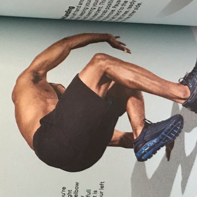 With Both Hands And Right Leg , And Eyes On The Floor . Lift Left Leg ...