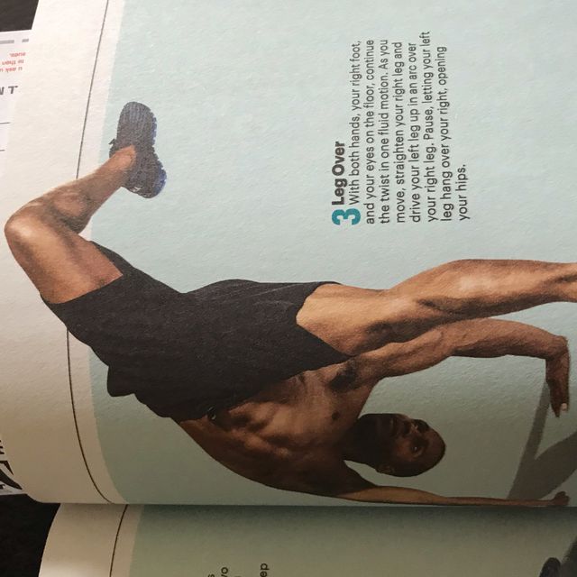 Lift Your Left Hand Continuing To Flow. Keeping Your Right Leg Straight ...