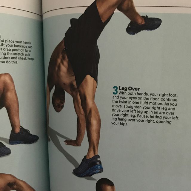 Lift Your Left Hand Continuing To Flow. Keeping Your Right Leg Straight ...