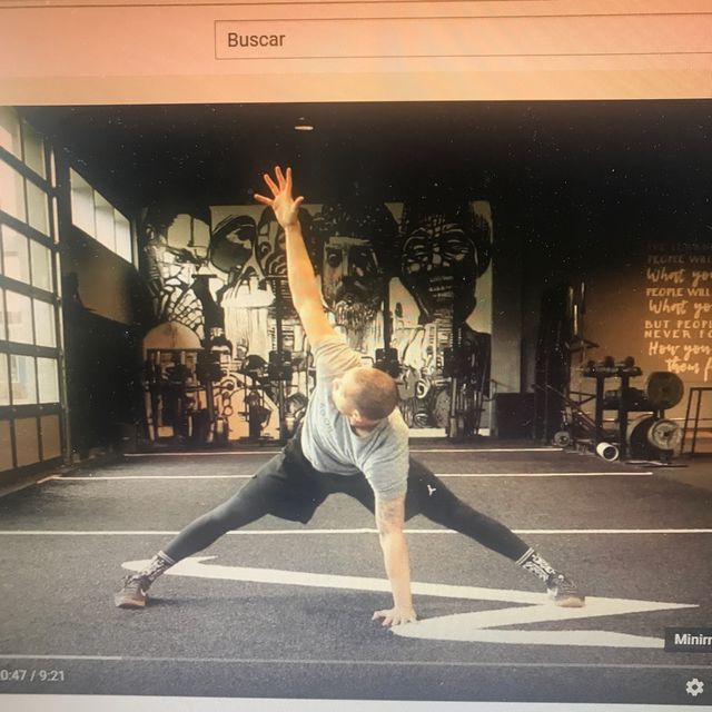 Split Stance T Spine Rotation by Rafael Jimenez Maiquez - Exercise How ...