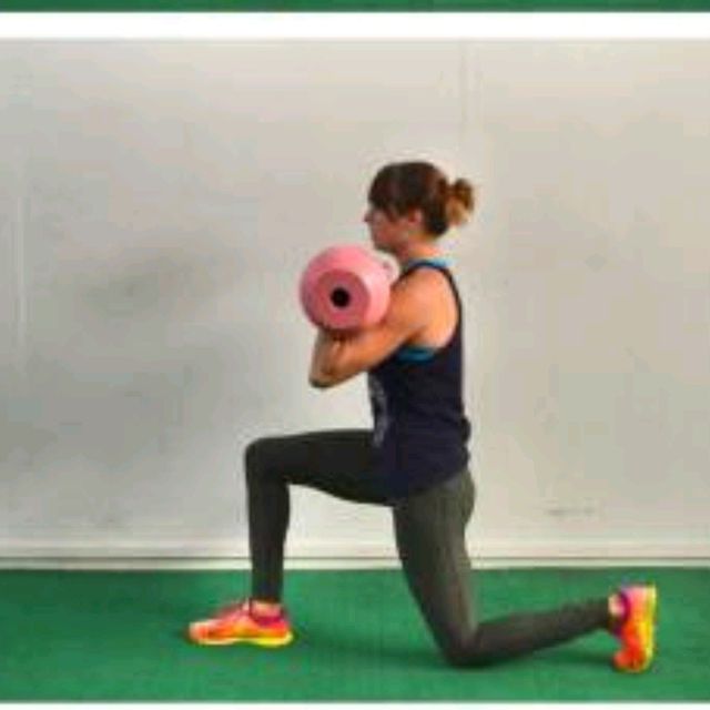 1 Arm Racked DB/KB Lunge por Silas Eisenback - Ejercicio Cómo hacerlo ...