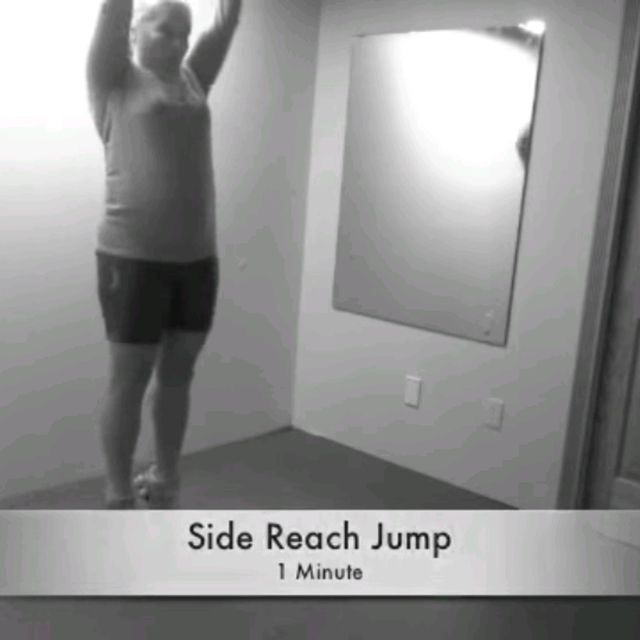 Side Reach Jump by Adam S. - Exercise How-to - Skimble