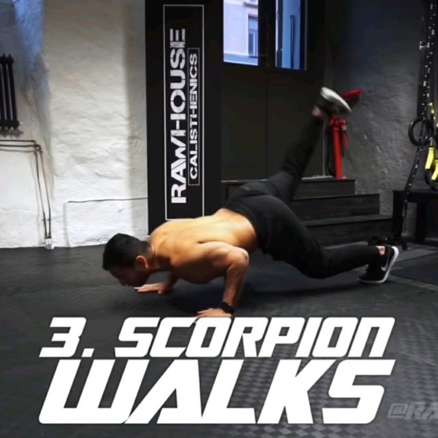 Scorpion Walks - Exercise How-to - Workout Trainer by Skimble