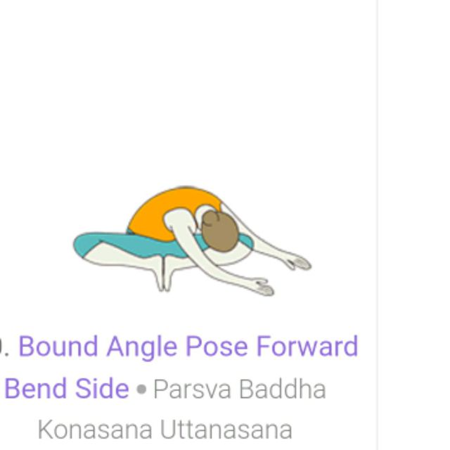 Bound Angle Pose Forward Bend Side - Exercise How-to - Workout Trainer ...