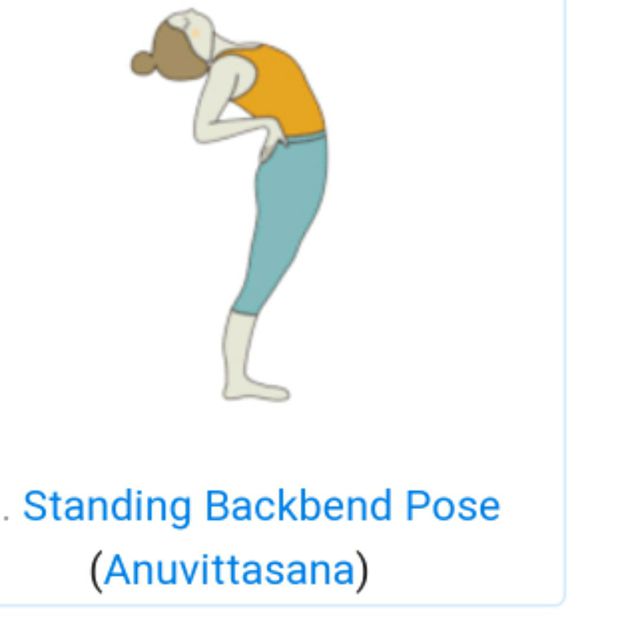 Standing Backbend. by 𝔻𝕖𝕤𝕖𝕣𝕥 𝔽𝕠𝕩🦊 🌟 - Exercise How-to - Skimble