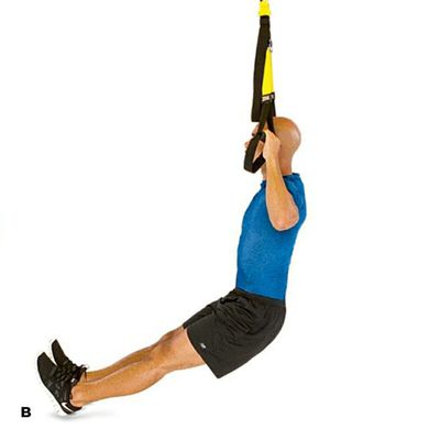 TRX inverted-row by Mario P. - Exercise How-to - Skimble