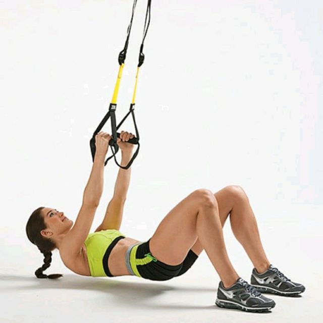 TRX inverted-row by Mario P. - Exercise How-to - Skimble