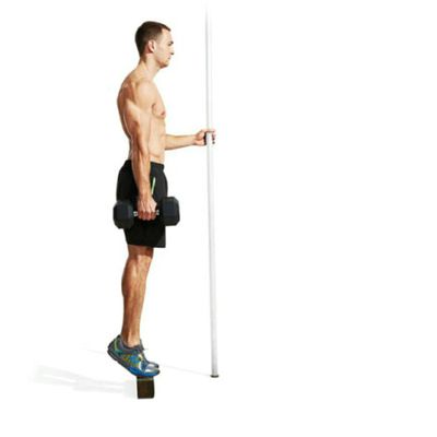 Seated Calf Raise (Toes Out) - Exercise How-to - Workout Trainer by Skimble
