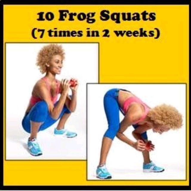 Frog Squats - Exercise How-to - Workout Trainer by Skimble