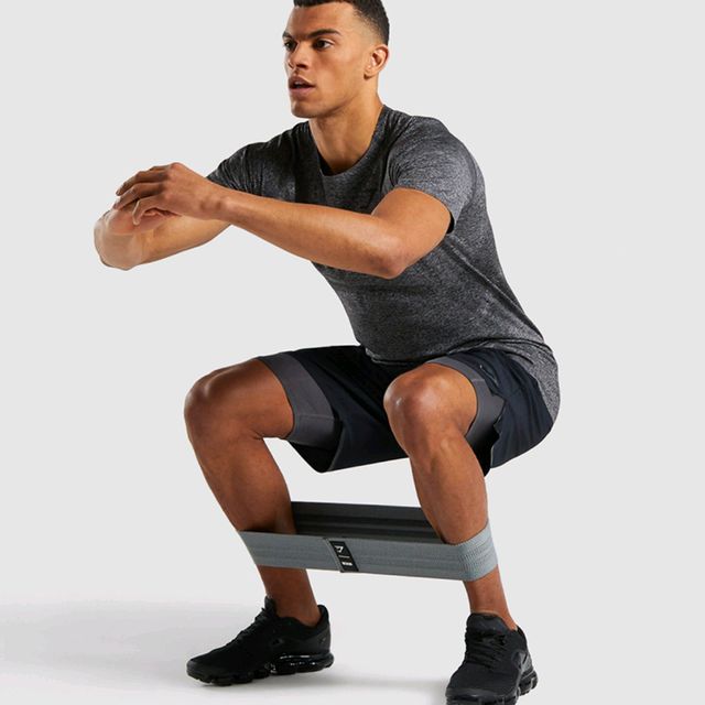 Banded Squat 2 by Tanya M. - Exercise How-to - Skimble