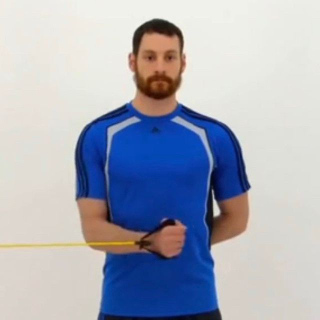 Vasa Seated Right Arm Internal Rotation by Brian Fallon - Exercise How ...