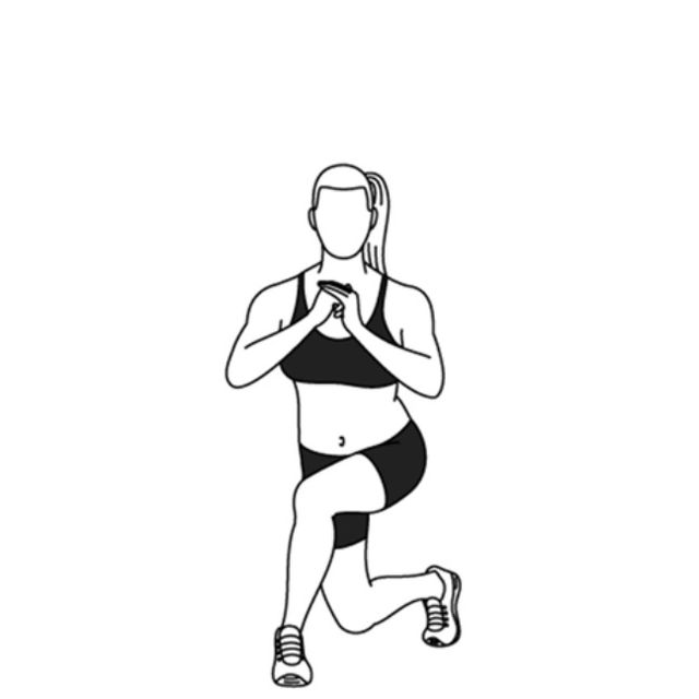 Curtsy Lunges by Fatema Alhaddad - Exercise How-to - Skimble