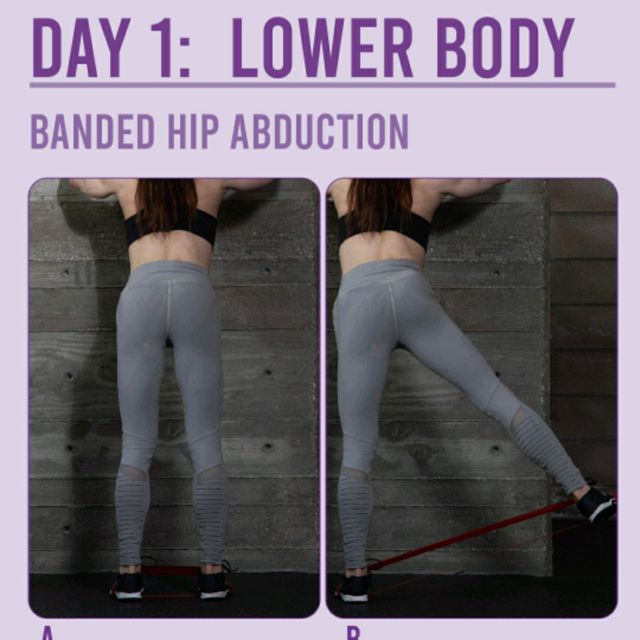 Banded Hip Abduction by Christina H. - Exercise How-to - Skimble