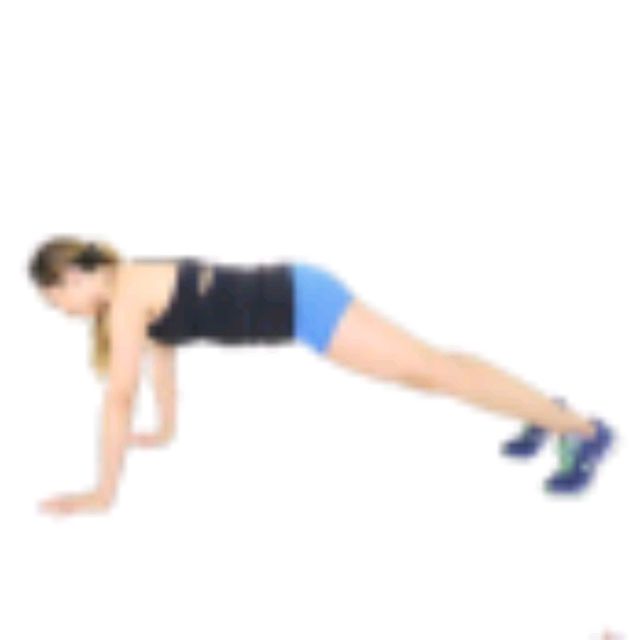 Push Up Ankle Tap - Exercise How-to - Workout Trainer by Skimble