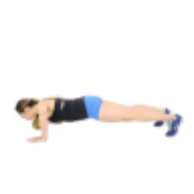 Push Up Ankle Tap - Exercise How-to - Workout Trainer by Skimble