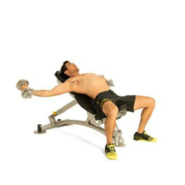 Dumbbell Incline Flyes by Odin S. - Exercise How-to - Skimble