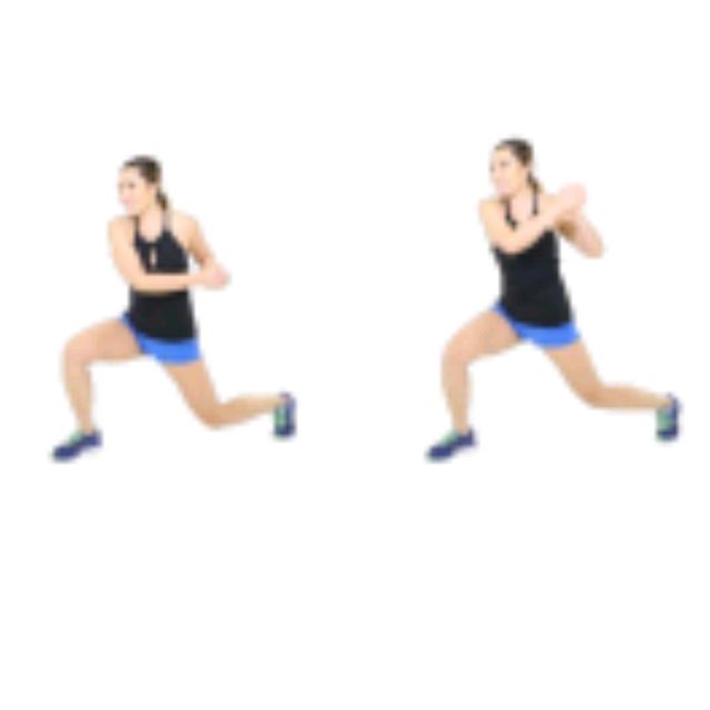 Sword Fight Split Squat - Exercise How-to - Skimble