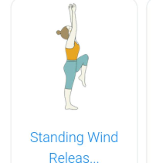 Standing Wind Release by 𝔻𝕖𝕤𝕖𝕣𝕥 𝔽𝕠𝕩🦊 🌟 - Exercise How-to - Skimble