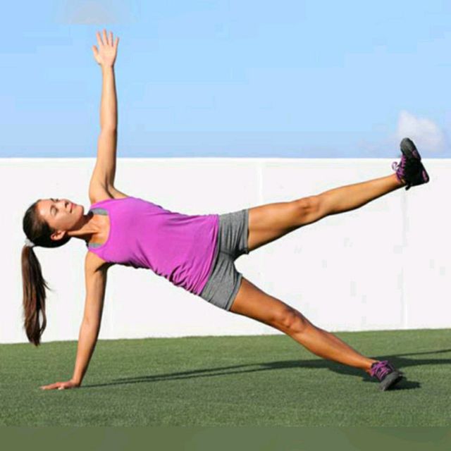 Right Side Star High Plank by Luca⚡ ⚡. - Exercise How-to - Skimble