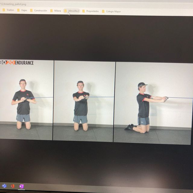 Pallof Kneeling by Ignacio Munoz - Ejercicio Cómo hacerlo - Skimble