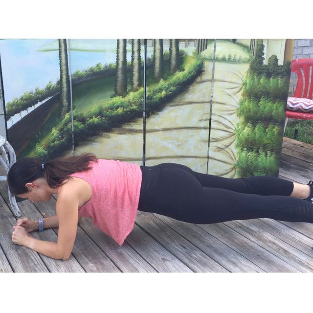 Elbow Plank Walk With Step Forward - Exercise How-to - Workout Trainer ...