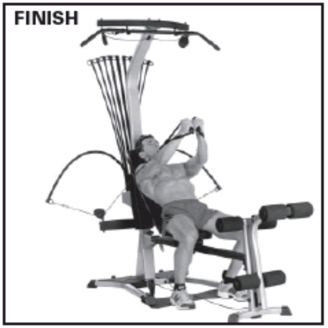 Bowflex Chest Fly - Exercise How-to - Workout Trainer by Skimble