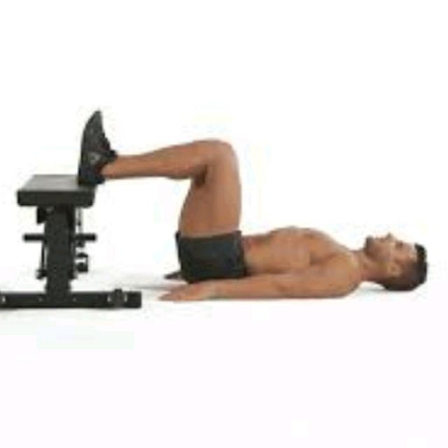 ELEVATED HIP THRUST ON BENCH - Exercise How-to - Workout Trainer by Skimble