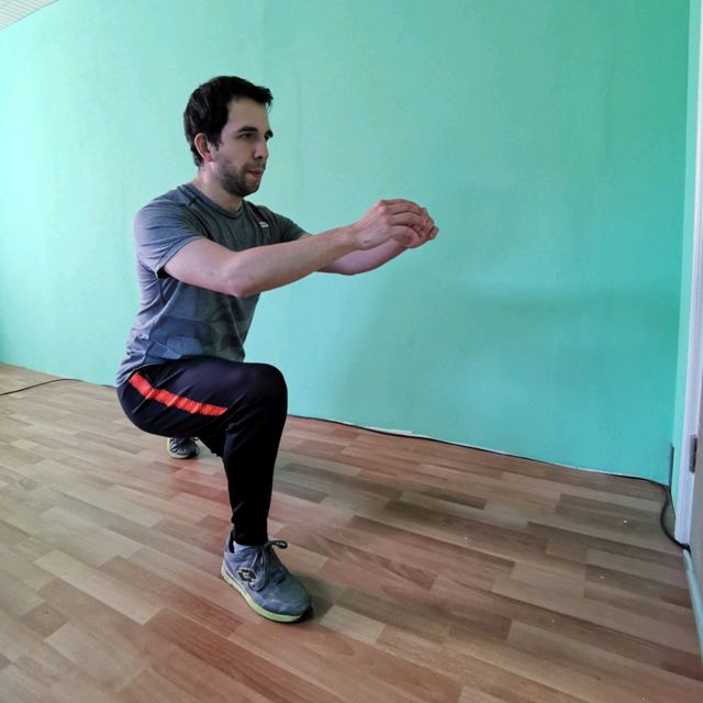 sentadilla a estocada izquierda by Francisco Perez - Ejercicio Cómo ...