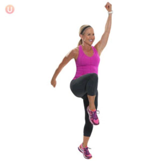 March And Reach - Exercise How-to - Workout Trainer by Skimble