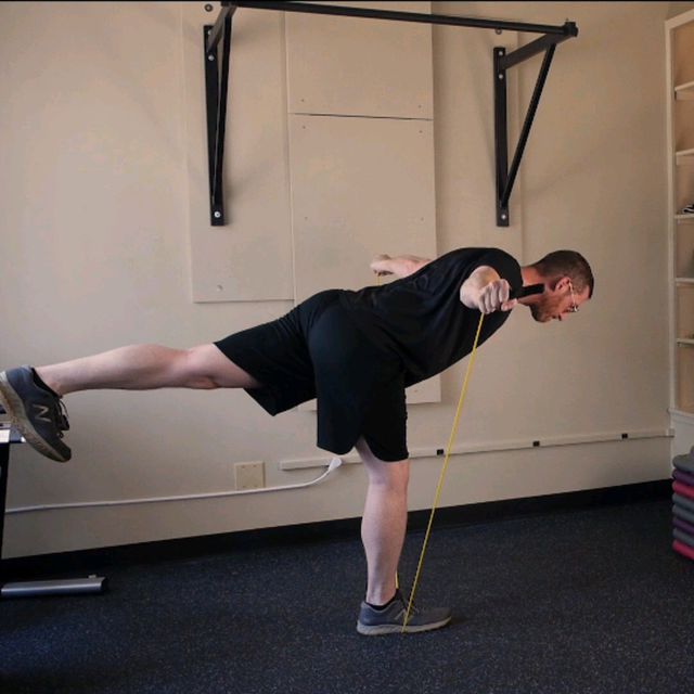 Leg Lift Reverse Fly Hold by Patrick9 Morrisey - Exercise How-to - Skimble