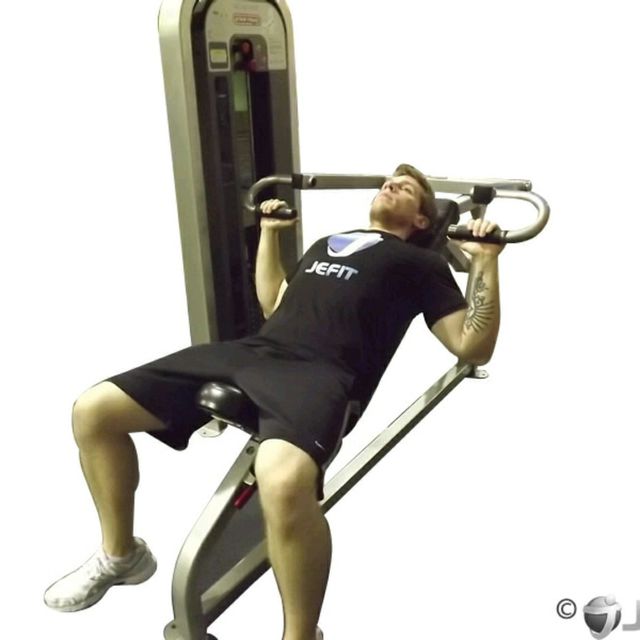 Incline Chest Press - Exercise How-to - Workout Trainer by Skimble
