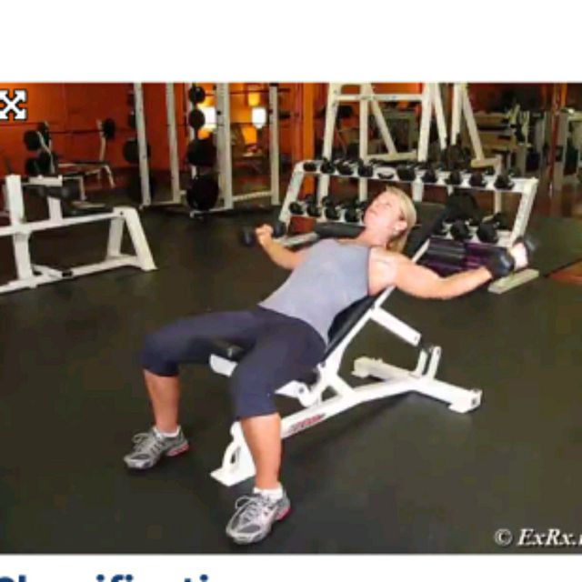 Dumbbell Incline Fly by Odin S. - Exercise How-to - Skimble