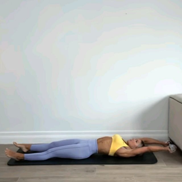 Straight ARM Crunch by Tanya P - Exercise How-to - Skimble