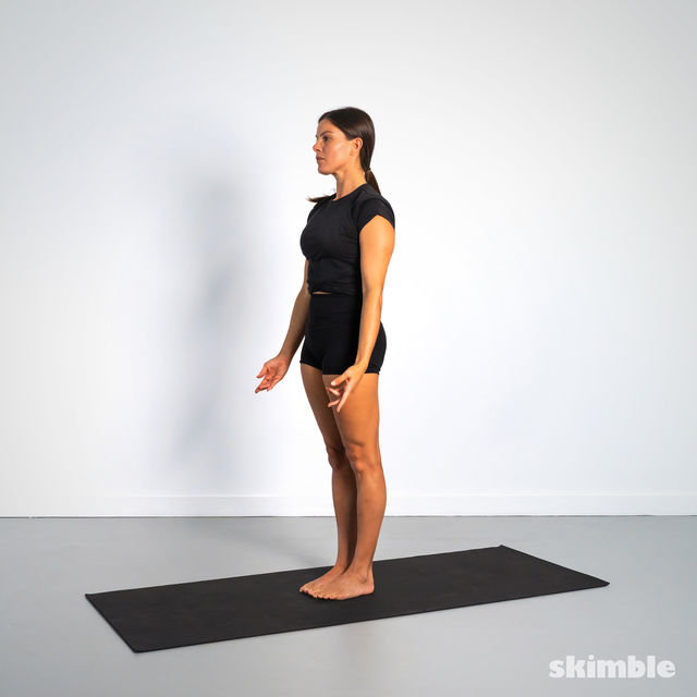 Eagle Arm Airplane to Left Splits - Ejercicio Cómo hacerlo - Skimble