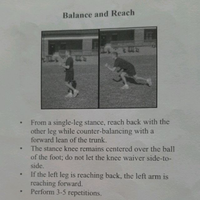 Balance And Reach by Laurens Linthout - Exercise How-to - Skimble