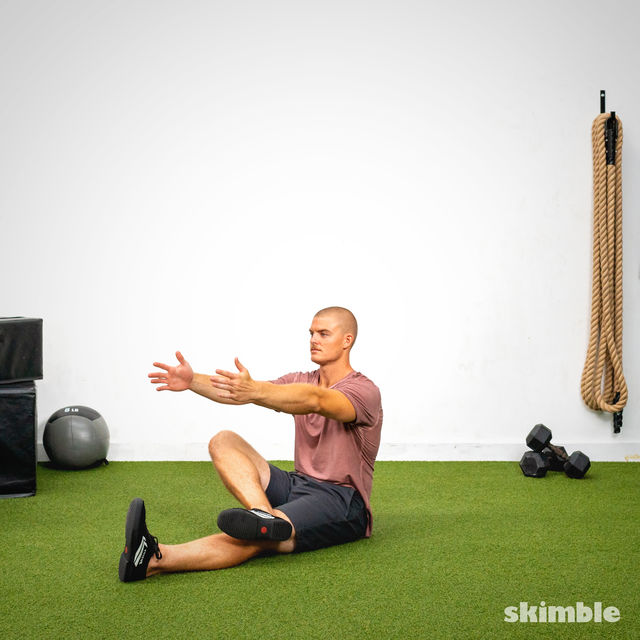 Cross Legged Sit-Ups - Comment faire de l'exercice - Skimble